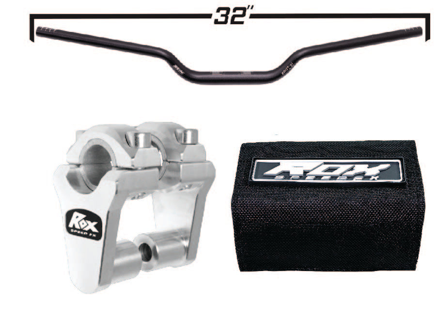 KLR 650 Handlebar & Riser Upgrade Kit – Rox Speed FX